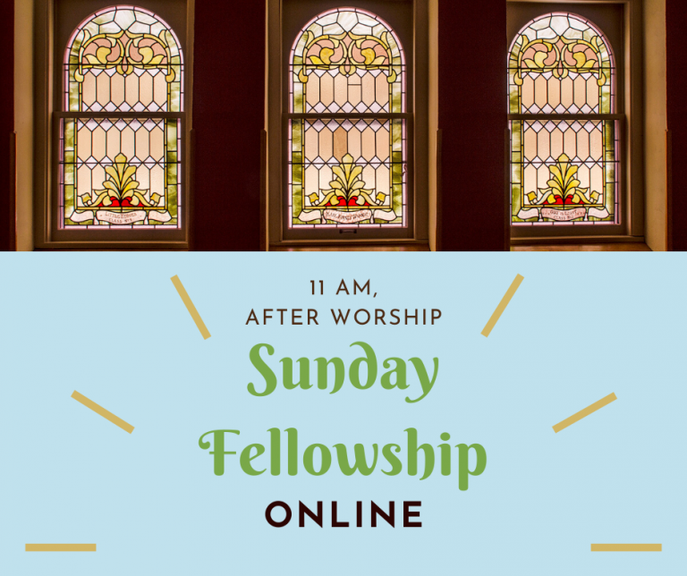 All events for Sunday Fellowship Online 11:15am – First Congregational ...